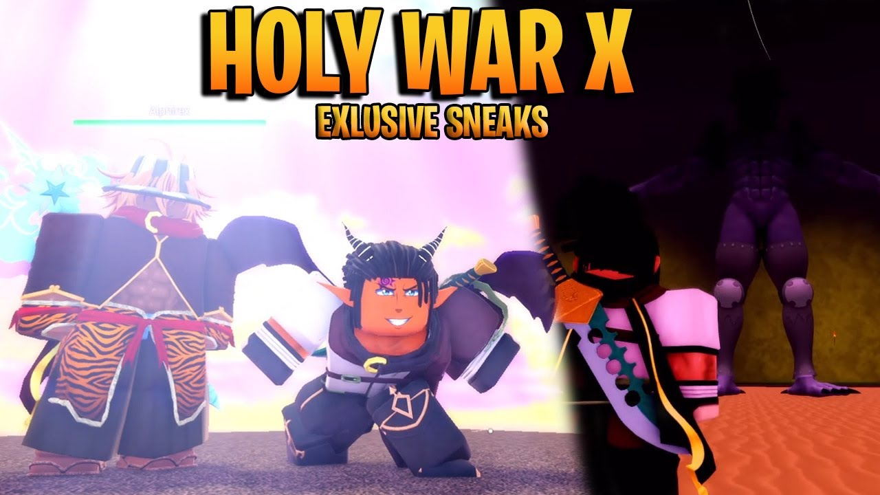 EXLUSIVE HOLY WAR X Gameplay - Early Look Into Map & FIRST Island Boss ...