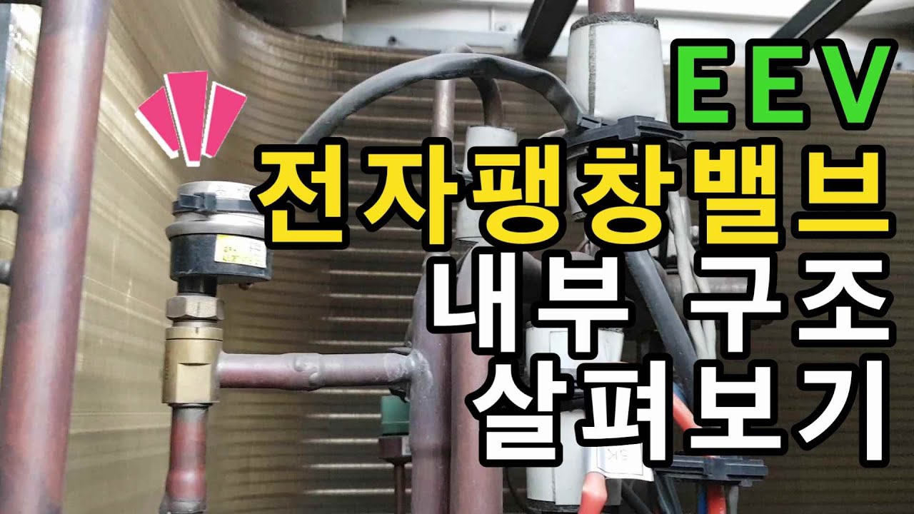 Eev 전자 팽창 밸브의 내부 구조 살펴보기 전자변 솔레노이드 밸브 의 작동 방식 Youtube