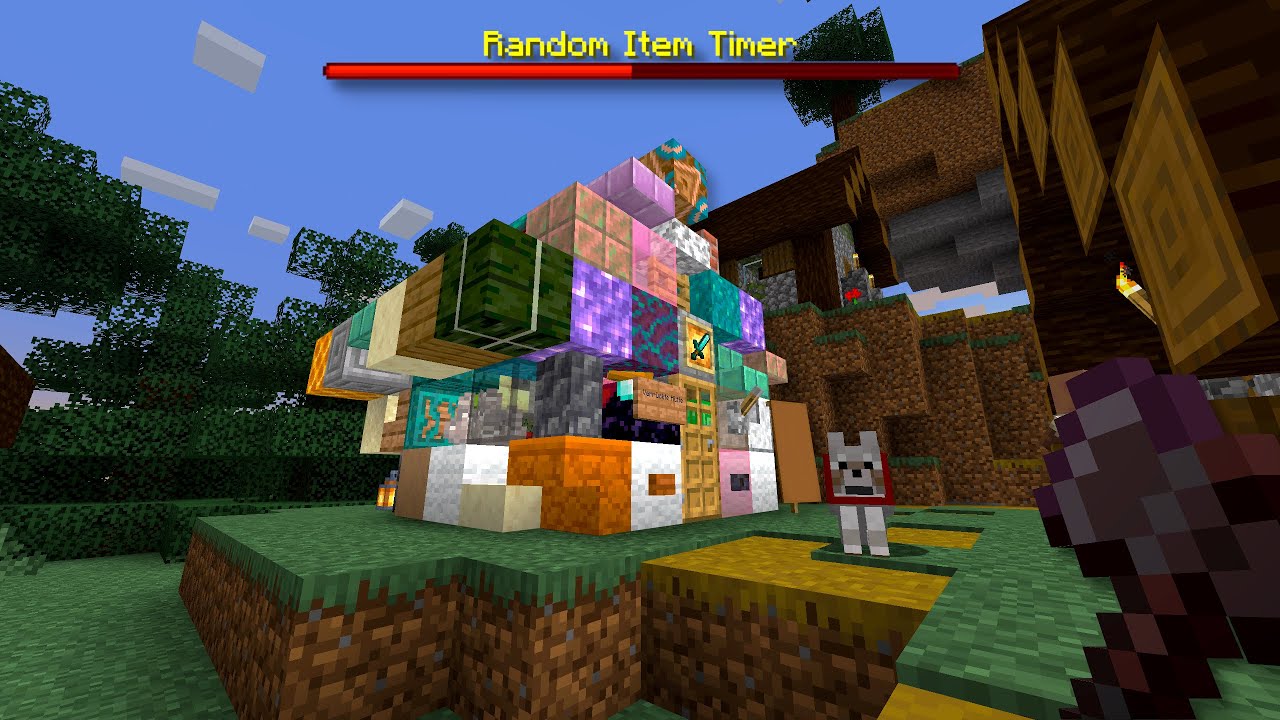 Minecraft, Aber 10 Sekunden = Random Item - YouTube