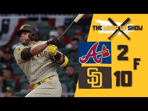 Padres vs Braves Postgame Wrap-Up Show: Padres 10 Braves 2 - YouTube
