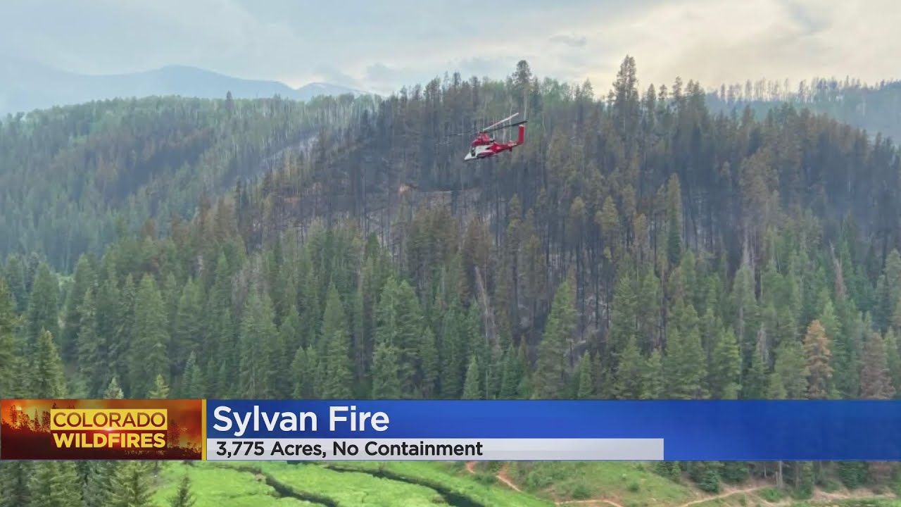 First Signs Of Containment Expected Soon At Sylvan Fire - YouTube