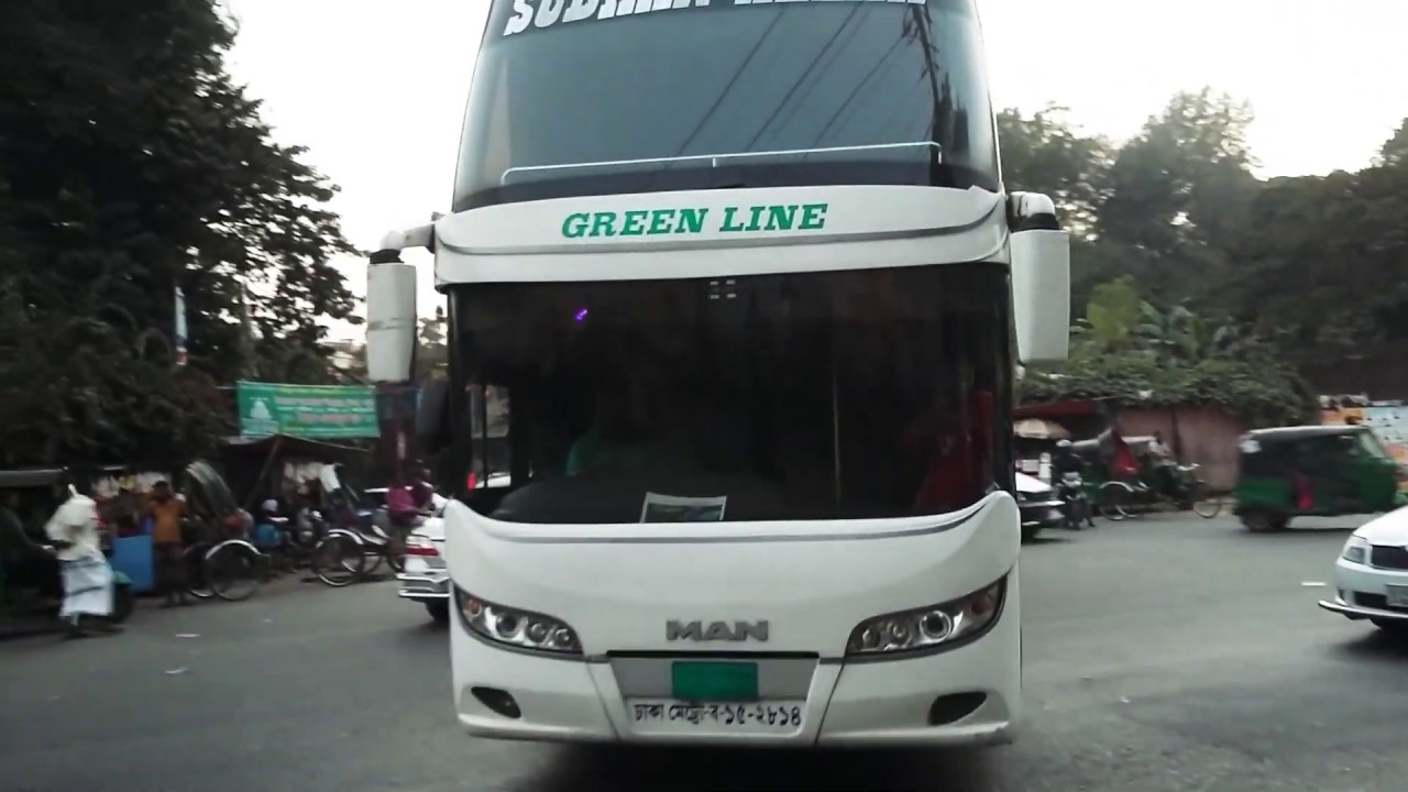 Green Line 2nd floor BUS, Chittagong, Bangladesh. - YouTube