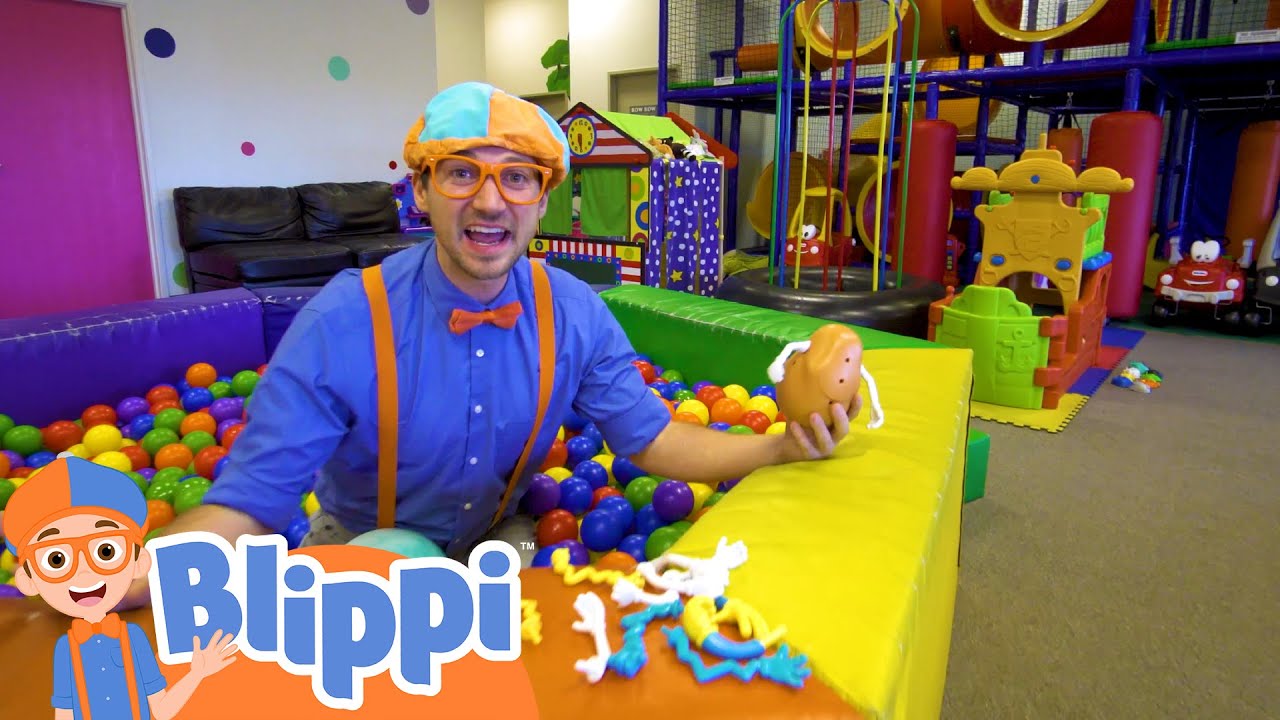 Blippi Learns about Body Parts | Blippi | Animals for Kids - YouTube