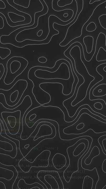 как хэшируются пароли для базы данных в Python Youtube