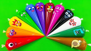 Numberblocks – Looking Rainbow Slime with Piping Bags! ... | Doovi