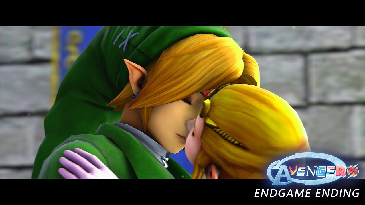 Link and Zelda Dance: Avengers Endgame Ending (SFM) - YouTube