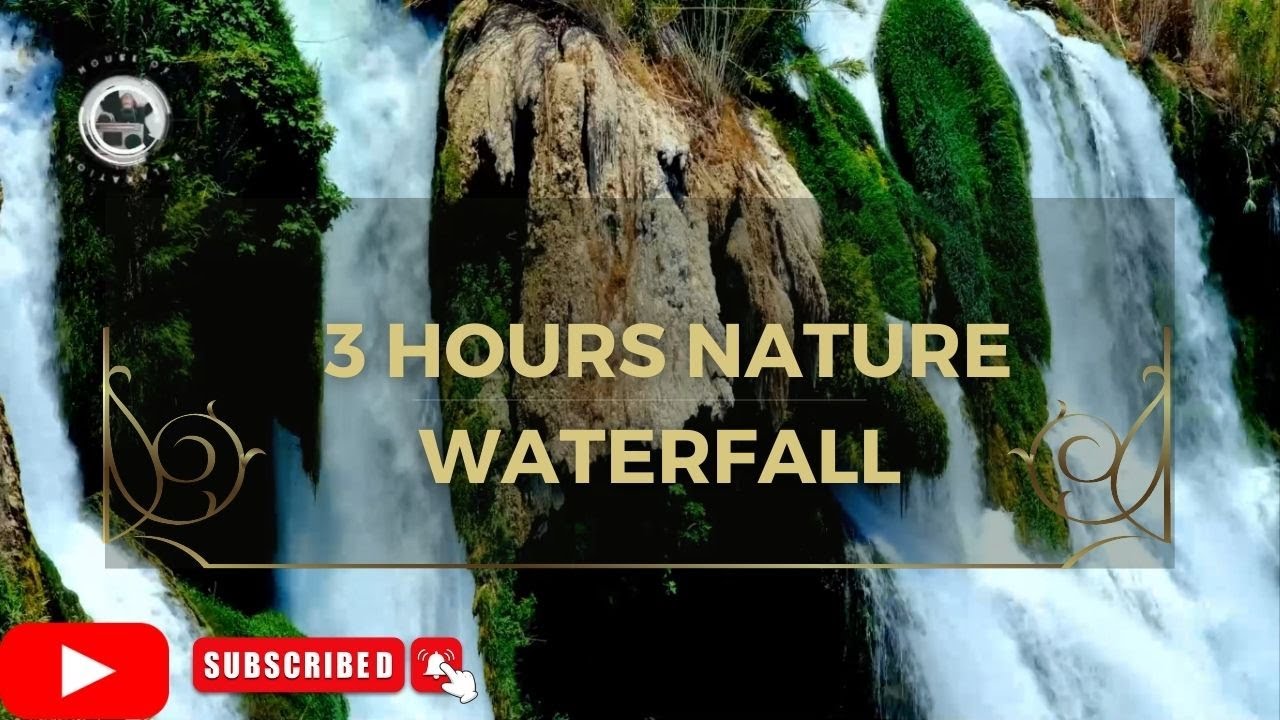 Relaxing Waterfall Sounds for Sleep | Fall Asleep & Stay Sleeping with ...