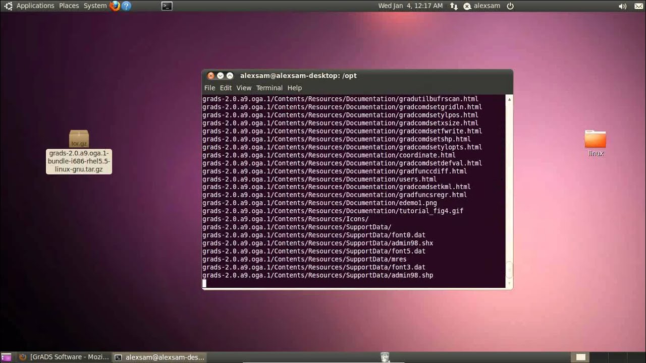 Como instalar GrADS - YouTube