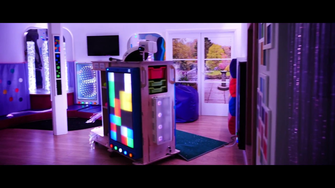 Rompa Deluxe Interactive Sensory Room Panels - YouTube