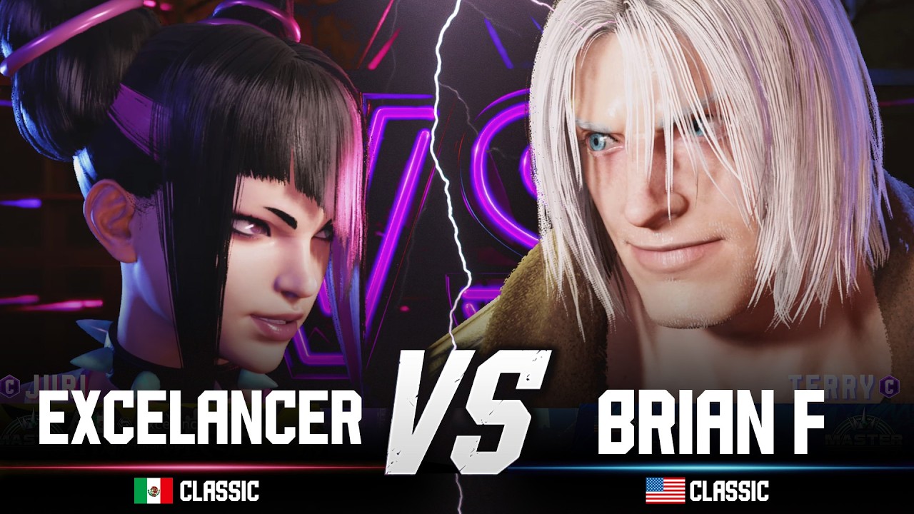 SF6 Excelancer (Juri) vs Brian F (Terry) Street Fighter 6 - YouTube
