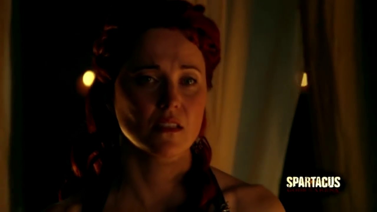 Spartacus lucrtia and cricsis romance - YouTube