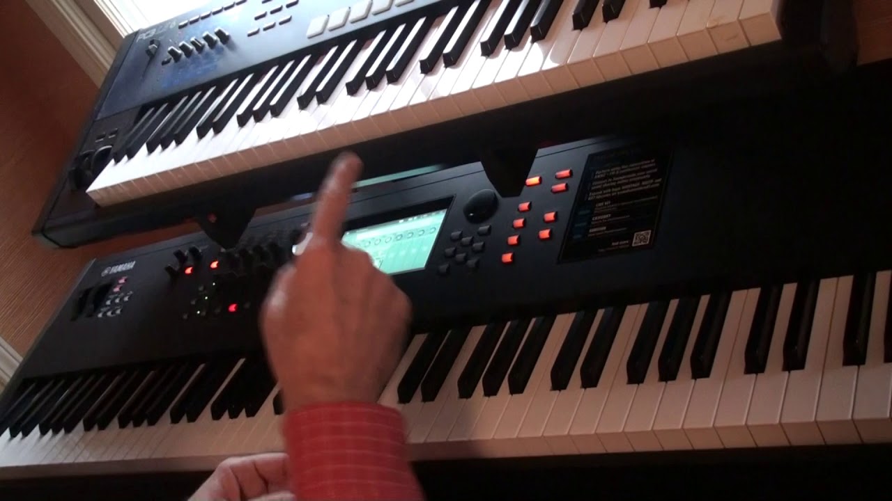 Back up your yamaha MODX - YouTube