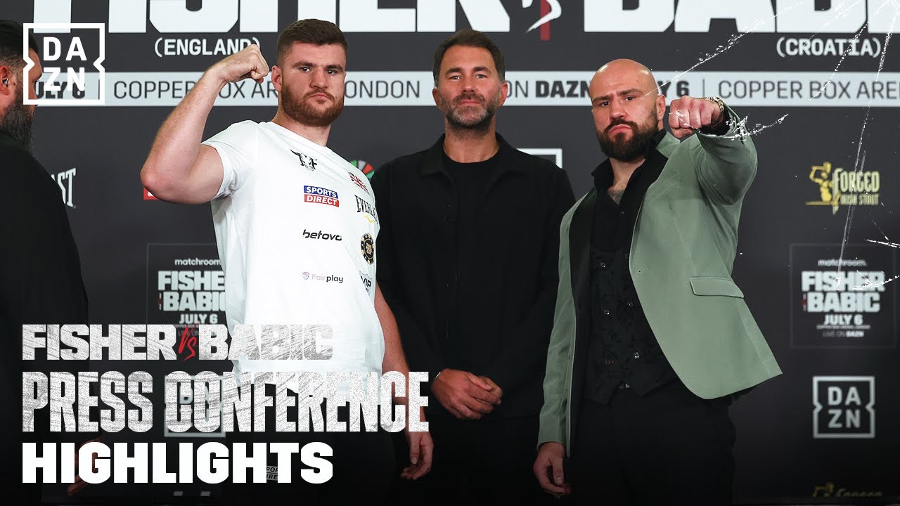 Press Conference Highlights | Johnny Fisher vs. Alen Babic - YouTube