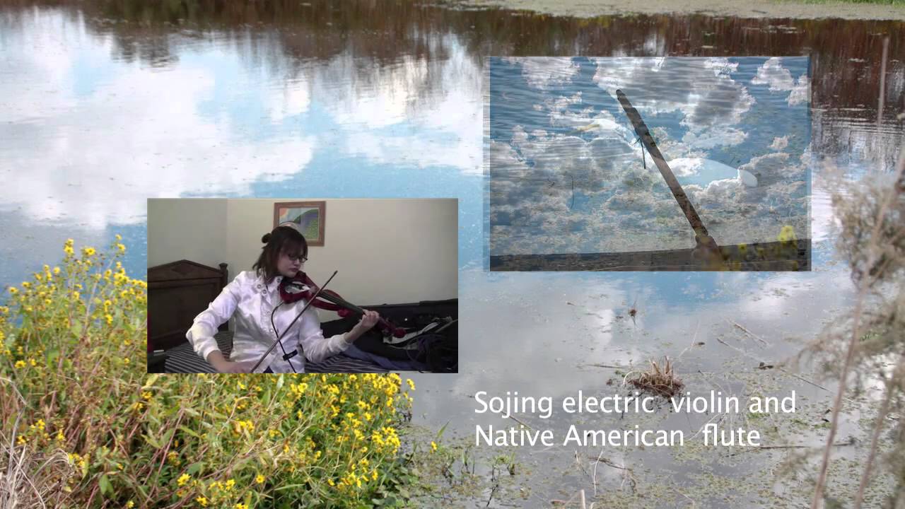 Electric Violin and Native American Flute Experiment - YouTube