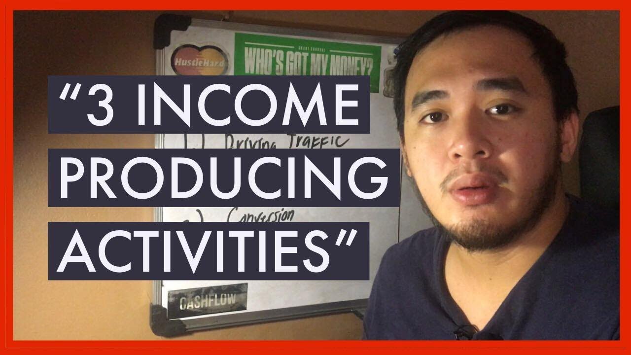 "The 3 Income Producing Activities" - YouTube