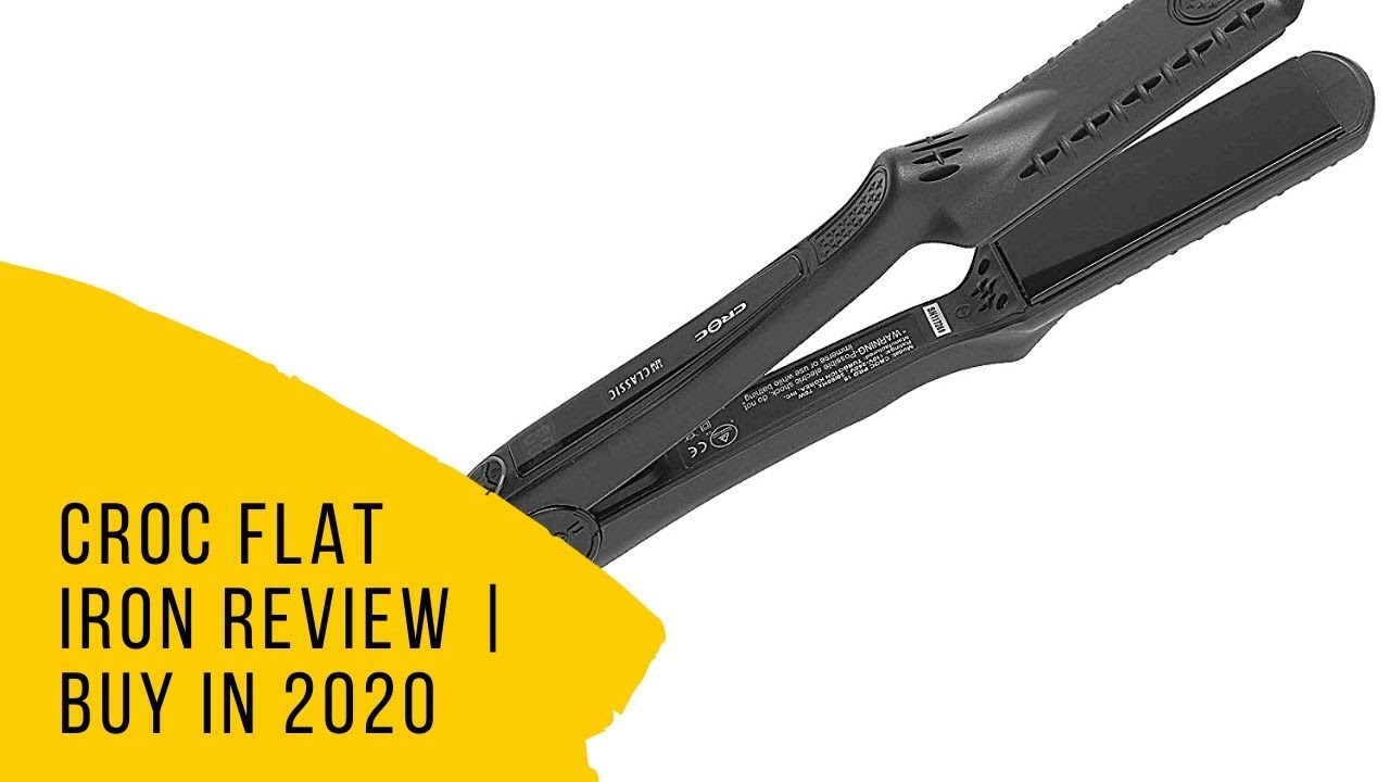 Croc Flat iron Review 2020 | how To straight hair with Croc classic Flat iron | hair straight ...