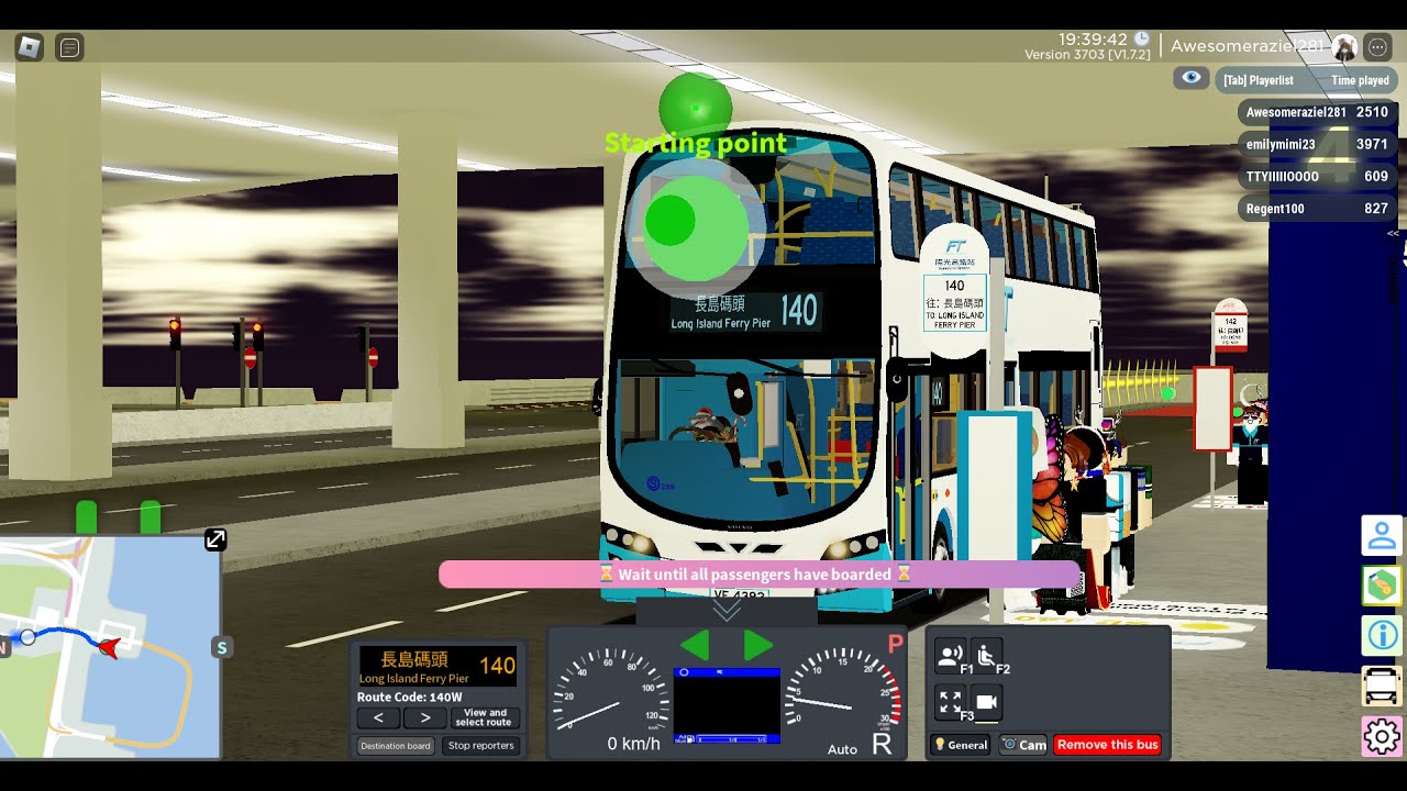 Sunshine Bus Sim | Volvo B9TL (Forever Transit) on 140 - YouTube