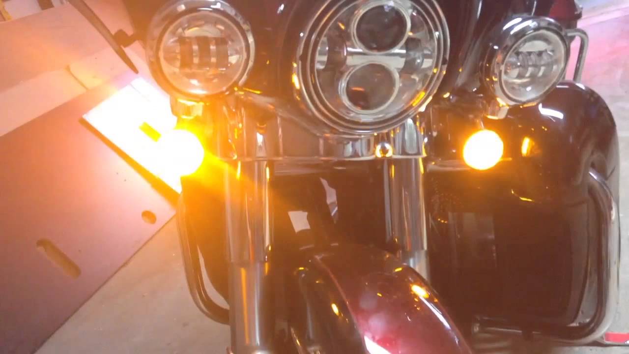 Custom Dynamics Front Turn Signal LED Conversion - YouTube