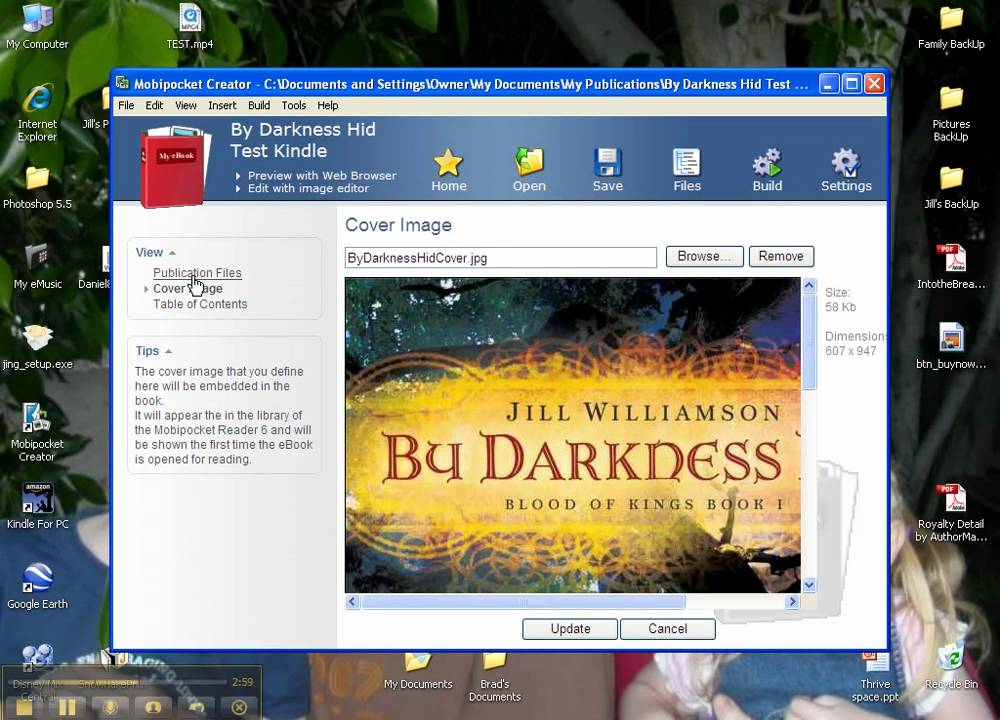 Using Mobipocket to Format Your Book For Kindle--PART 2 - YouTube