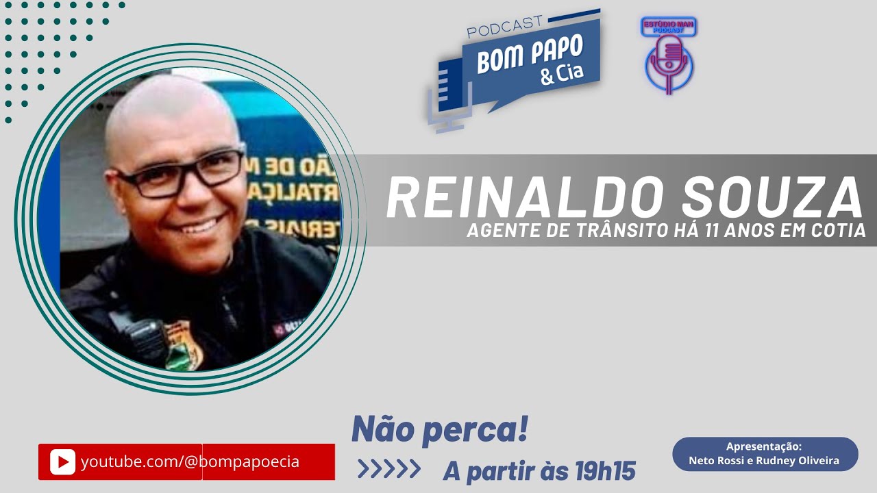 Bom Papo e Cia #10 - Com Reinaldo Souza - YouTube
