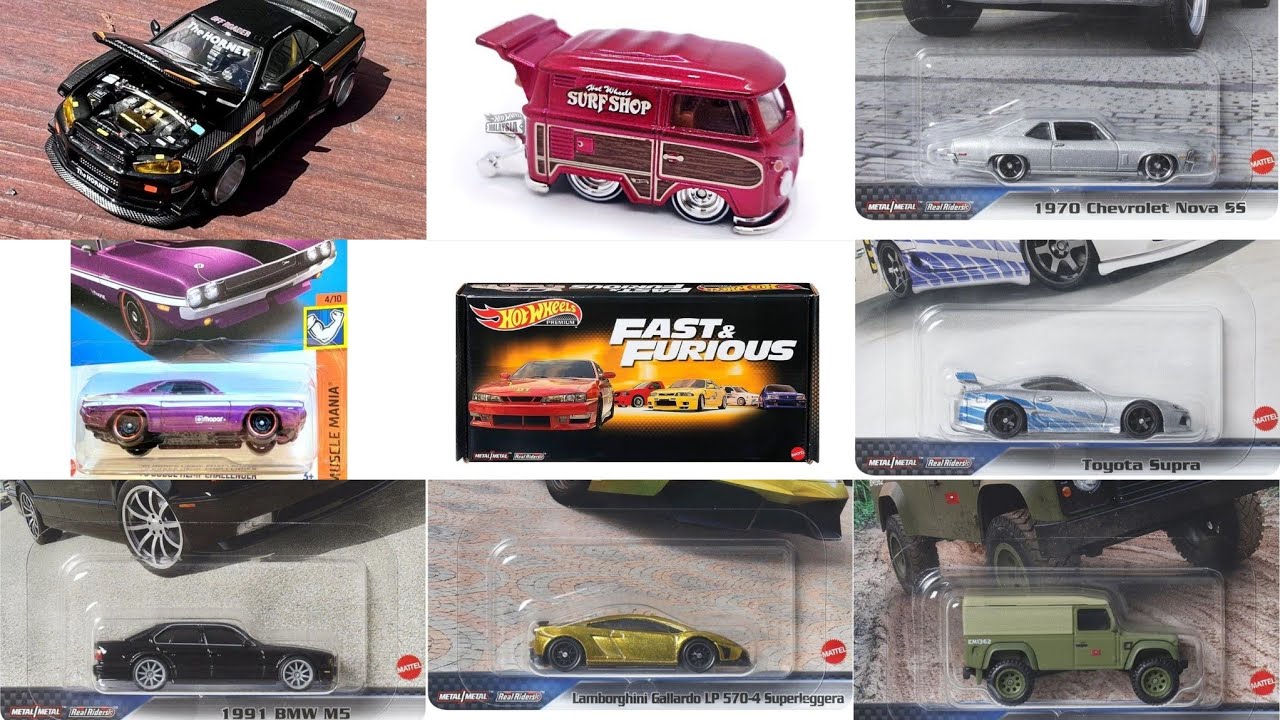 New Hot Wheels Fast and Furious features a New Toyota Supra Livery, New ...
