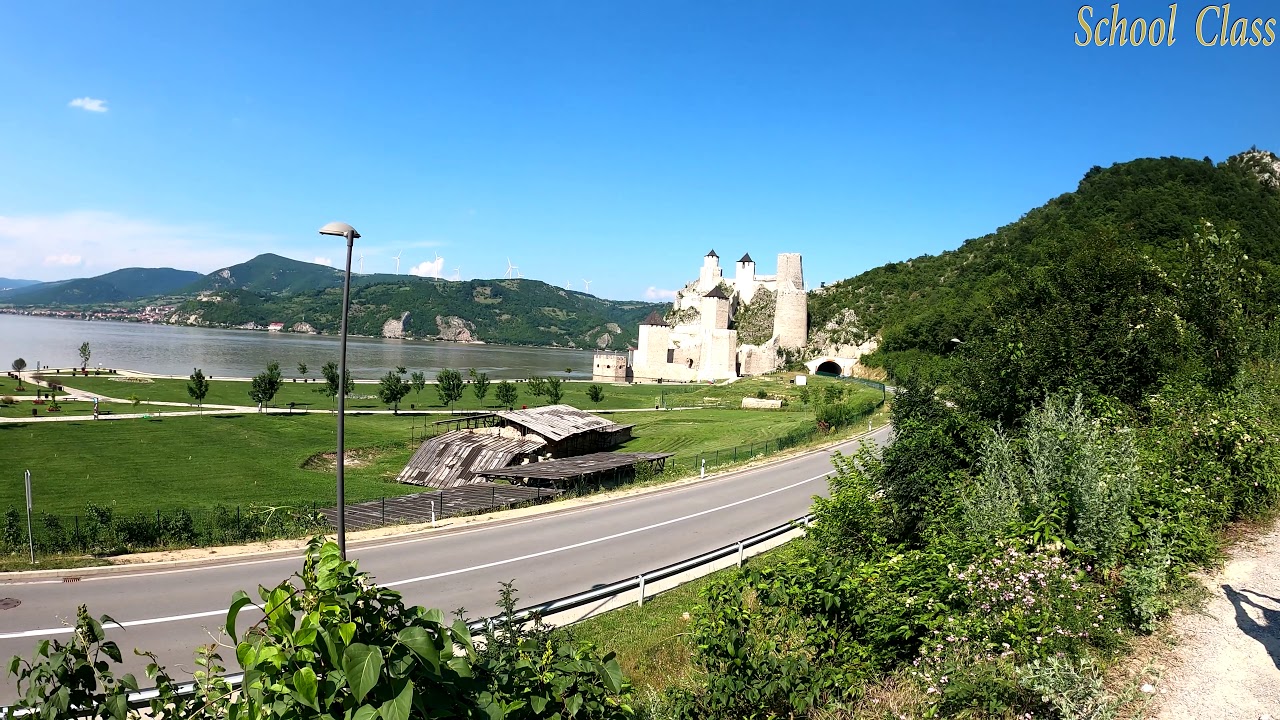 Golubac Fortress SERBIA 4K Golubacka tvrdjava Голубачкa тврђава - YouTube