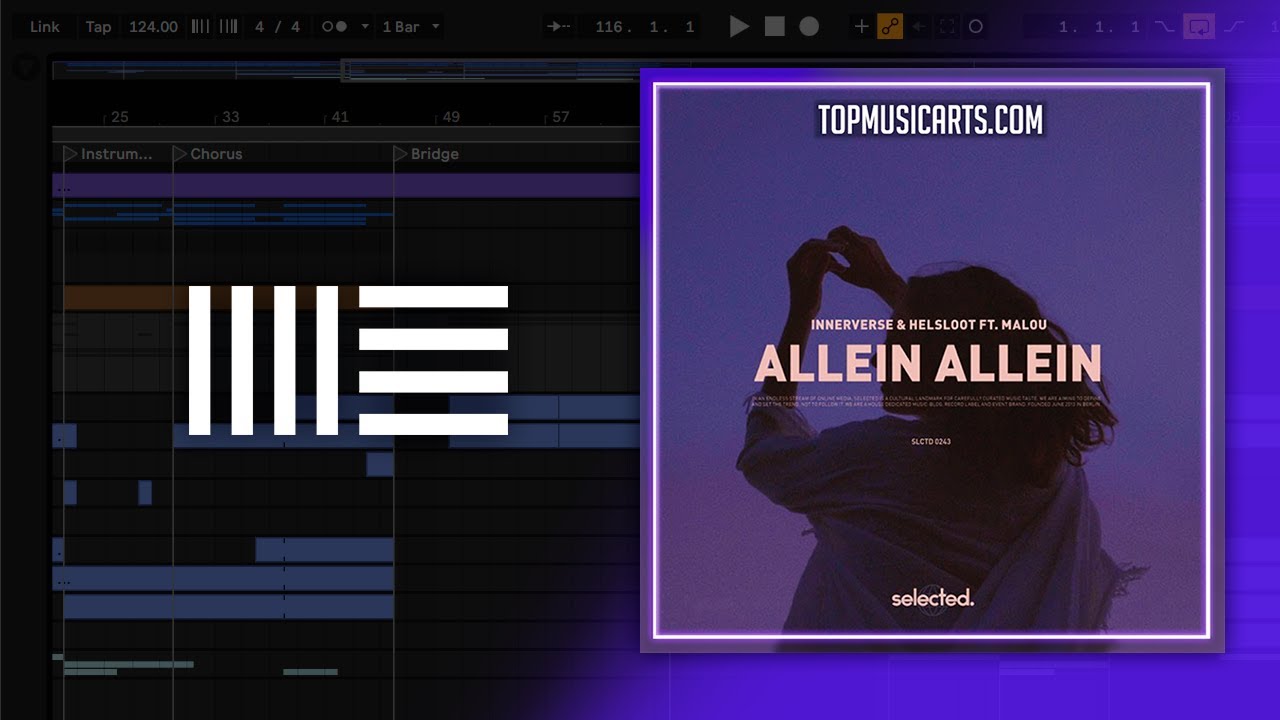Innerverse & Helsloot - Allein Allein feat. Malou (Ableton Remake ...