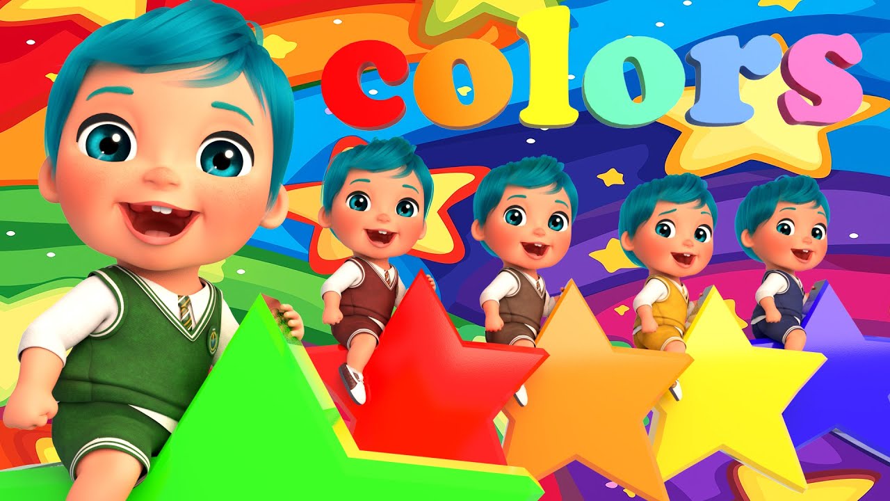 𝑵𝑬𝑾 Sing with the Colors! 🎨 We Are Colors Fun Song | Super Luca Kids ...
