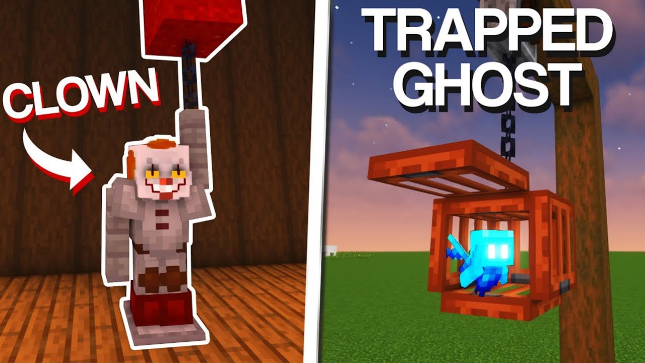 Minecraft: 5+ scary build hacks - YouTube