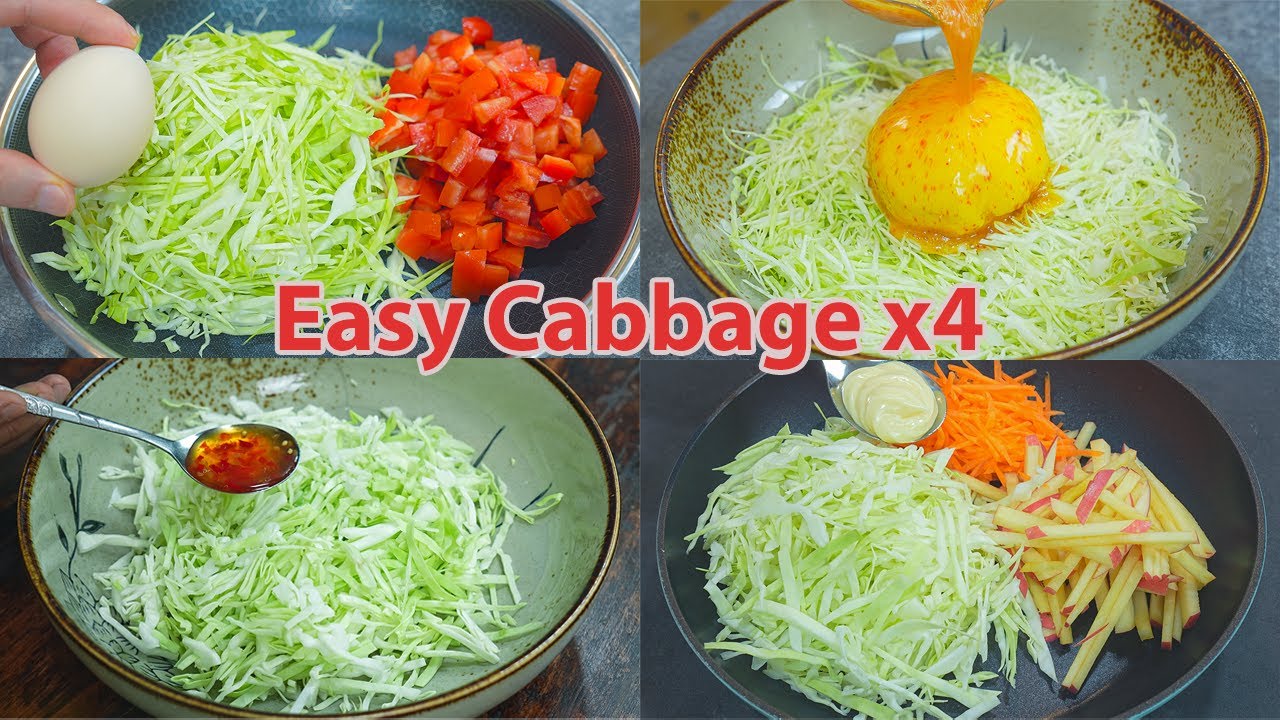 4 Easy Cabbage Recipes You Can’t Miss! I make them every day! Simple ...