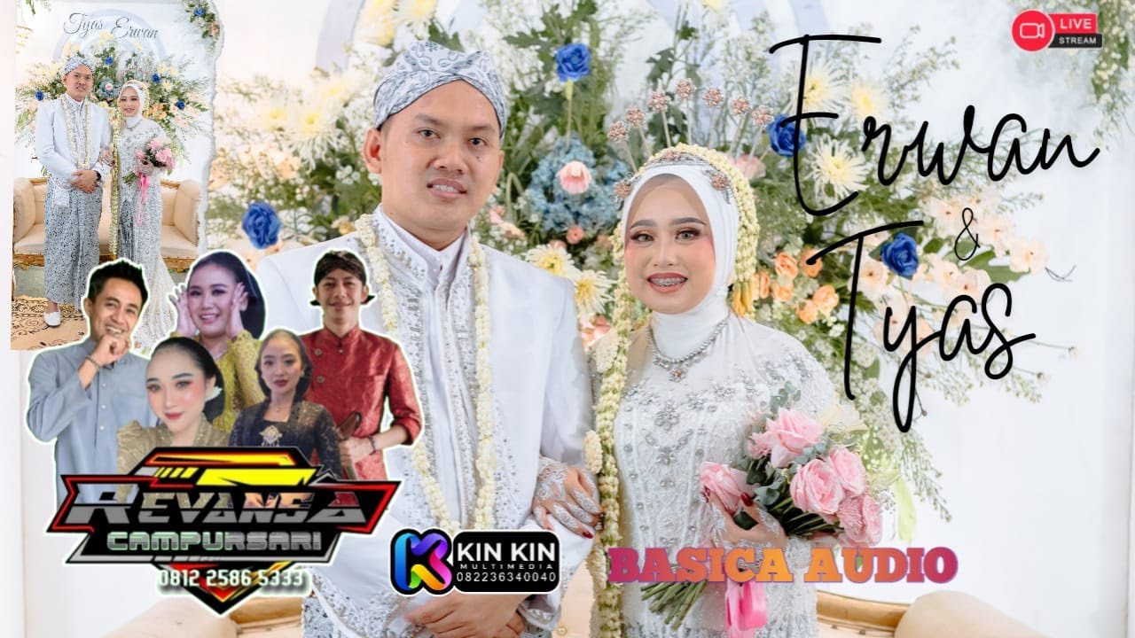 🔴📡Live REVANSA || ERWAN & TYAS || BASICA AUDIO || KIN KIN MULTIMEDIA ...