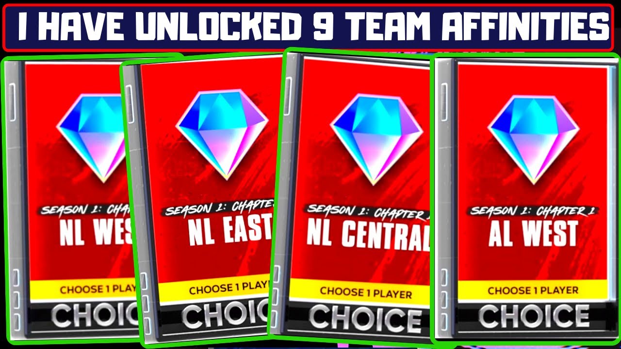 I have UNLOCKED 9 TEAM AFFINITY DIAMONDS in MLB The Show 24 - YouTube