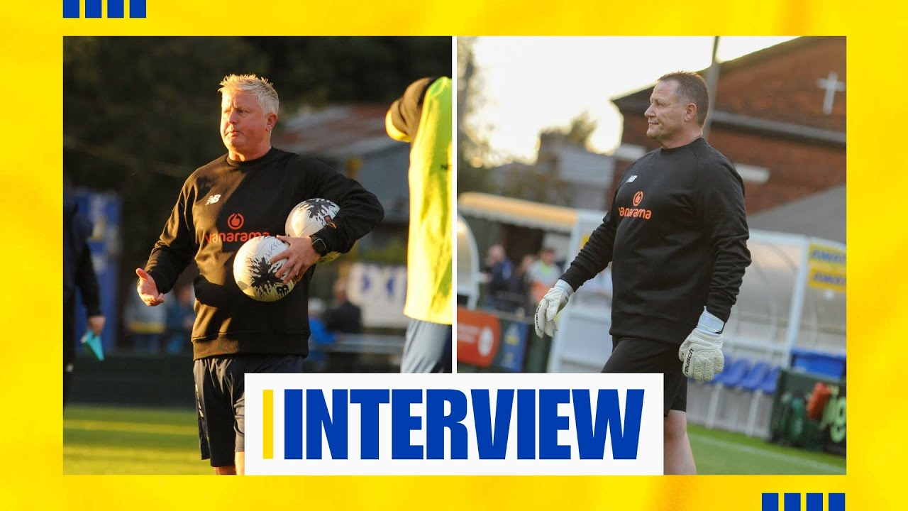 Nigel Keogh and Mark Canning look ahead to Spennymoor Town clash - YouTube