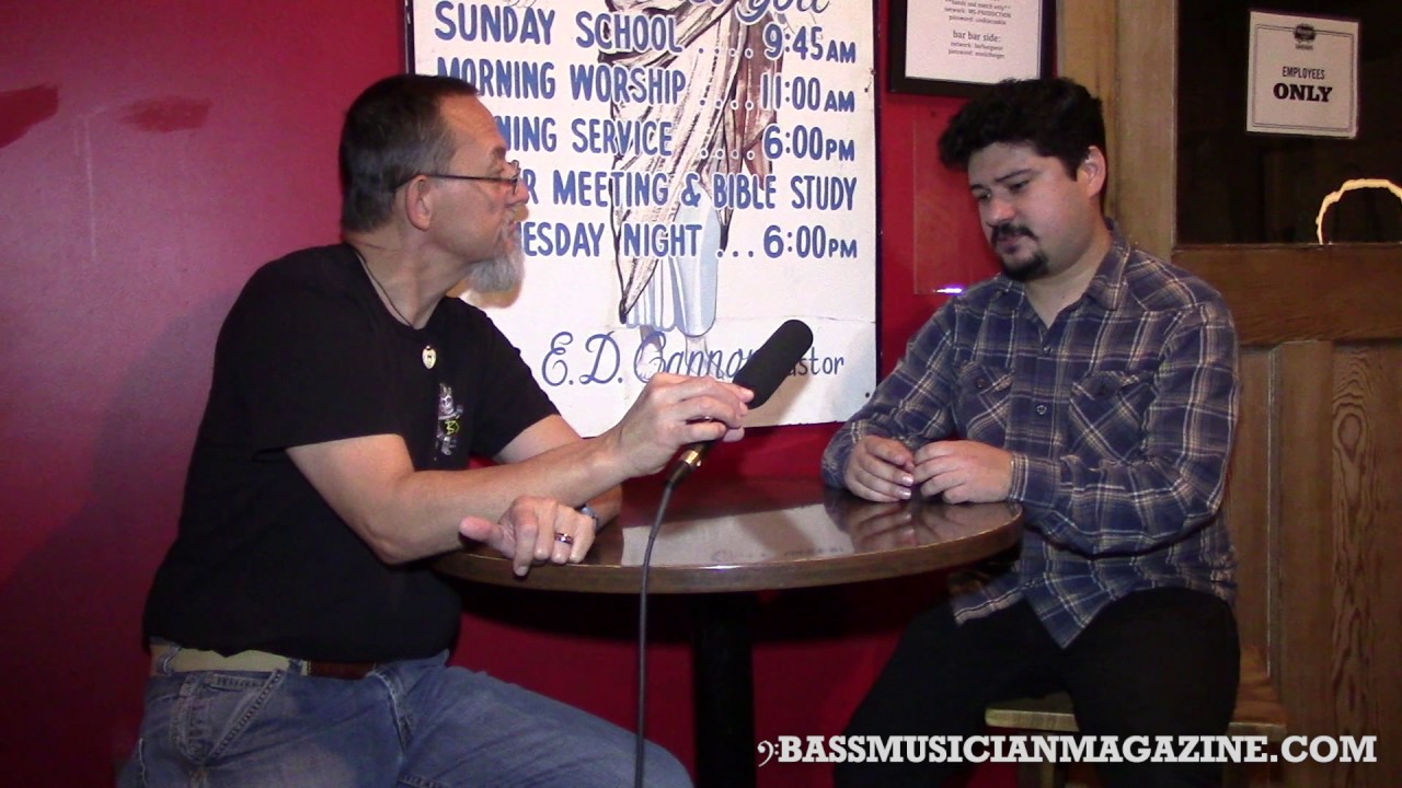 Bass Musician Magazine Interviews Adam Castaneda - YouTube