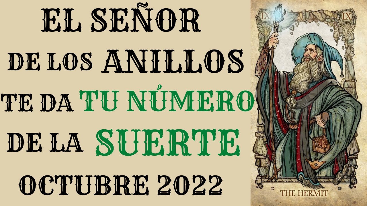 TUS NUMEROS DE LA SUERTE CON EL TAROT DEL SEÑOR DE LOS ANILLOS PARA ...