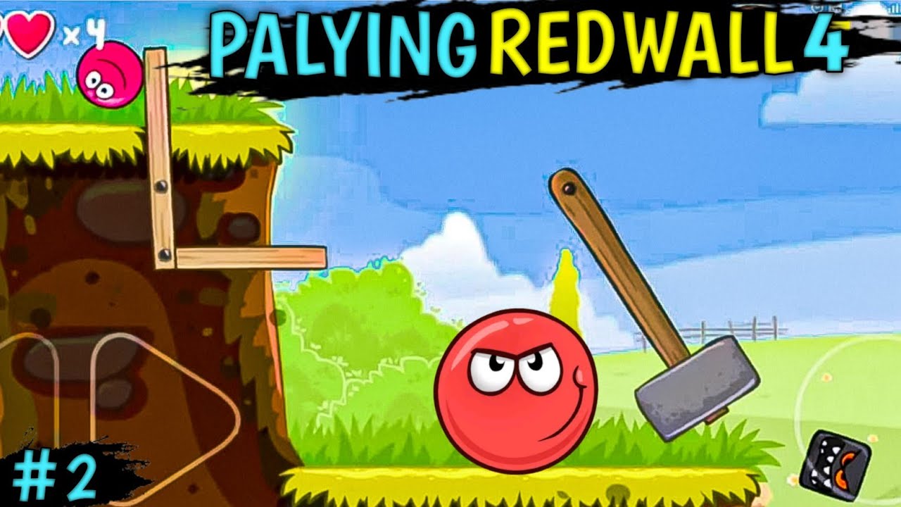 BIGGEST RED WALL IN THA WORLD😂| RED WALL 4 GAMEPLAY | PRINCE GAMING ...