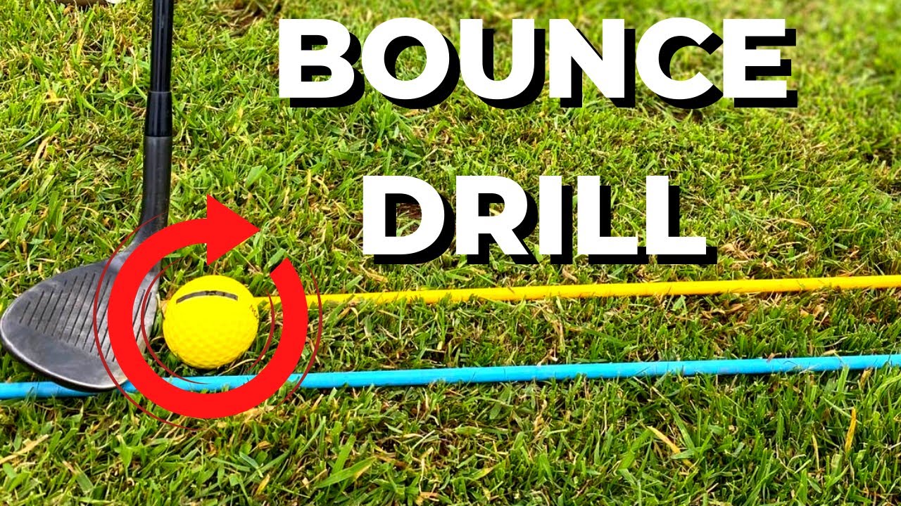 THE ONE DRILL YOU NEED TO DO WITH SHORT IRONS!! (USE THE BOUNCE) - YouTube