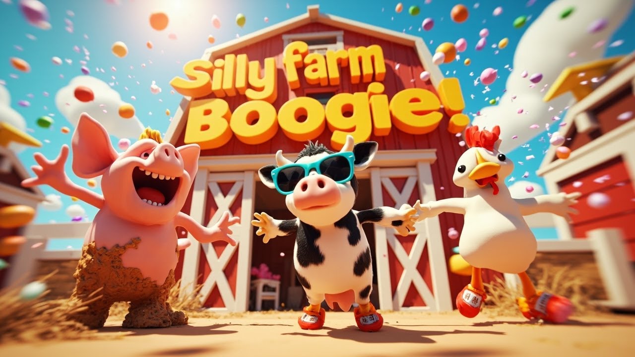 🐷 Toddler Dance along Party! | Silly Farm Boogie Fun for toddlers 🎶 ...