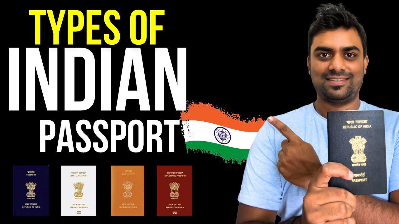 Secret Behind Indian Passport Colors – Blue, White, Maroon || Types of ...
