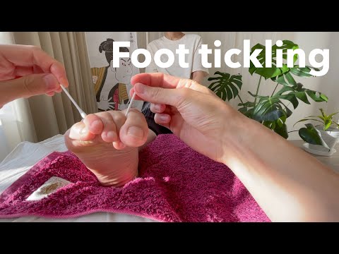 Foot tickling, request　足くすぐり【ASMR】