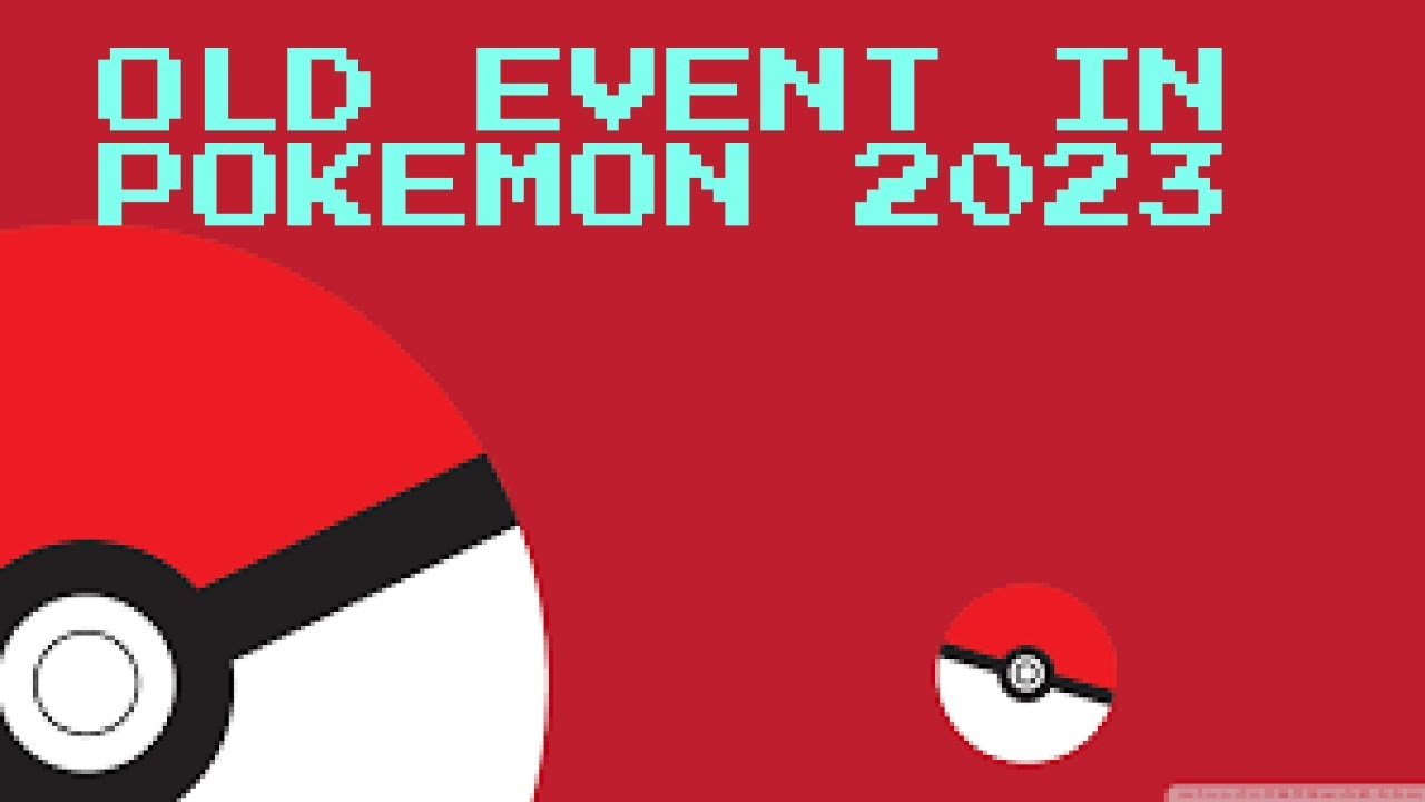 Event Pokémon In 2023 3ds PKSM - YouTube