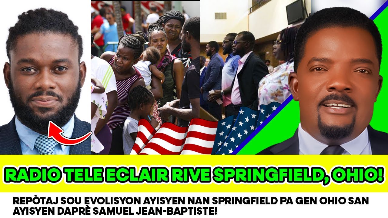 REPORTAGE SPRINGFIELD | SAMUEL JEAN BAPTISTE - MATIN DEBAT - YouTube