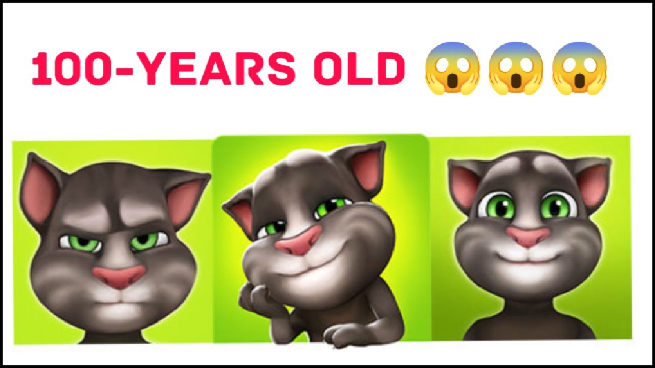 MY Talking Tom 100-years old😱😱😱,Watch this video till the end,Subscribe ...