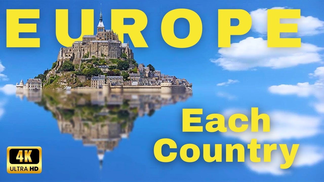 TOP PICK for Every Country in Europe | 4k Wonders of Europe - YouTube
