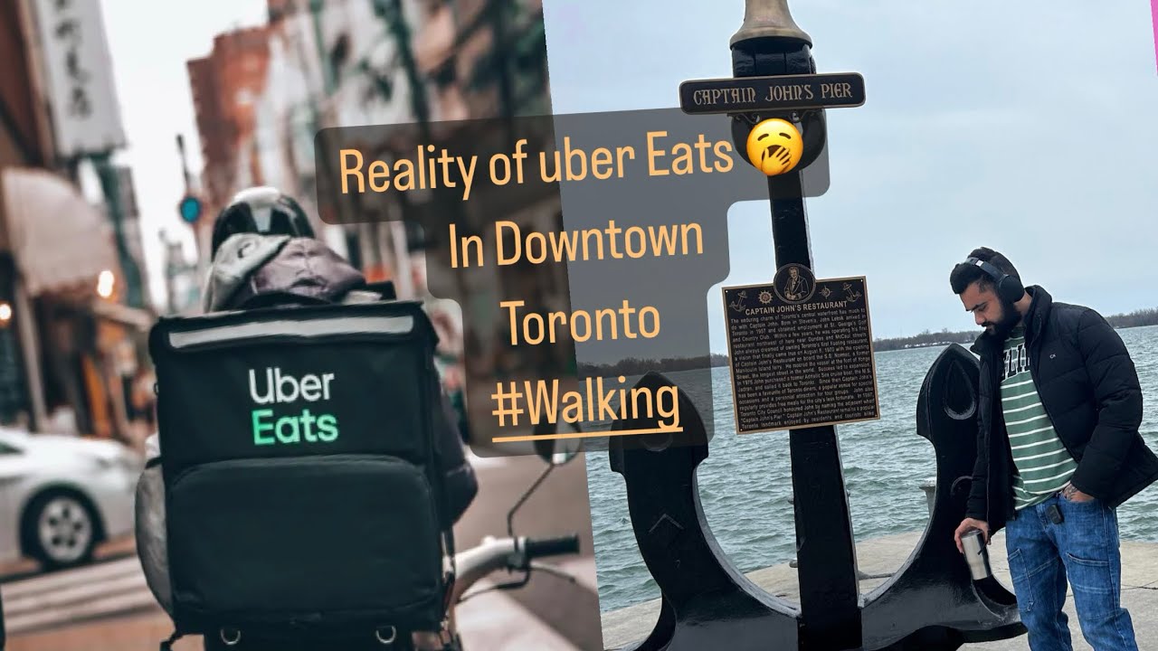 Reality of uber Eats in canada 🇨🇦 | Downtown Toronto tour | random ...