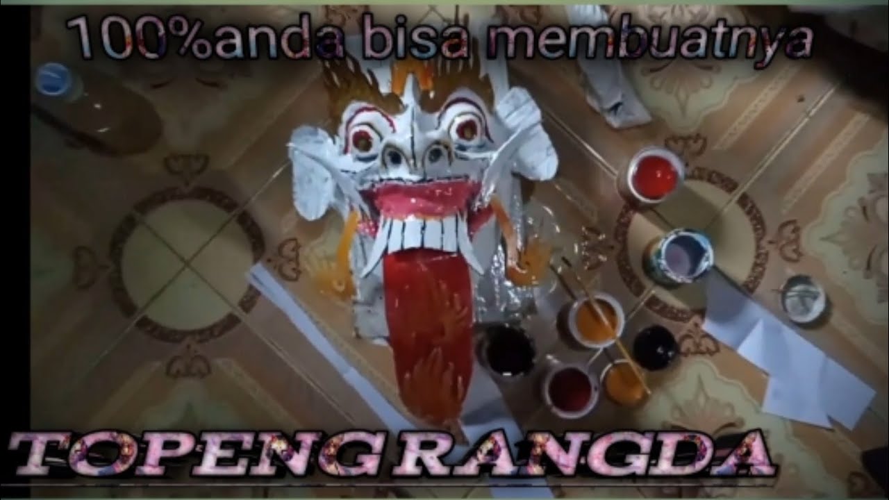 Tutorial_topeng rangda - YouTube