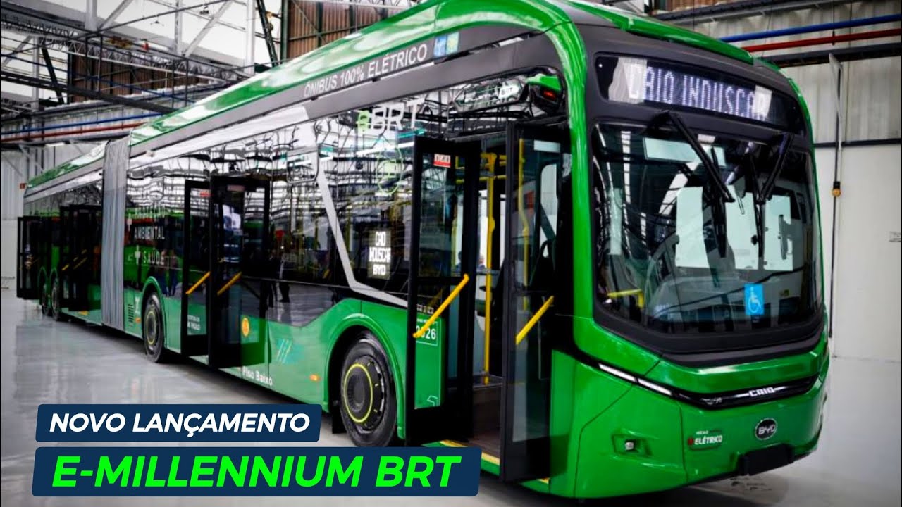 LANÇAMENTO: Caio lança E-MILLENNIUM BRT 100% ELÉTRICO - YouTube
