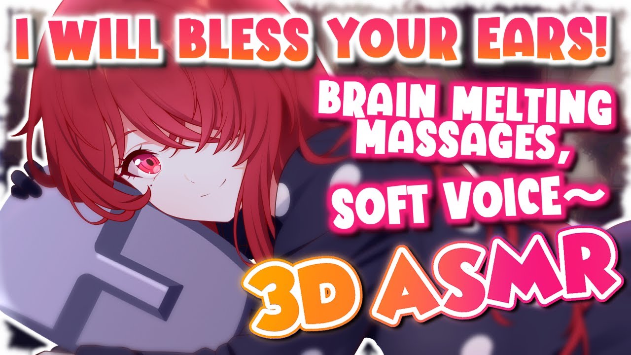 I Will Bless Your Ears With Brain Melting Sounds〜 3D Binaural ASMR Vtuber |🔴LIVE Whispers ...