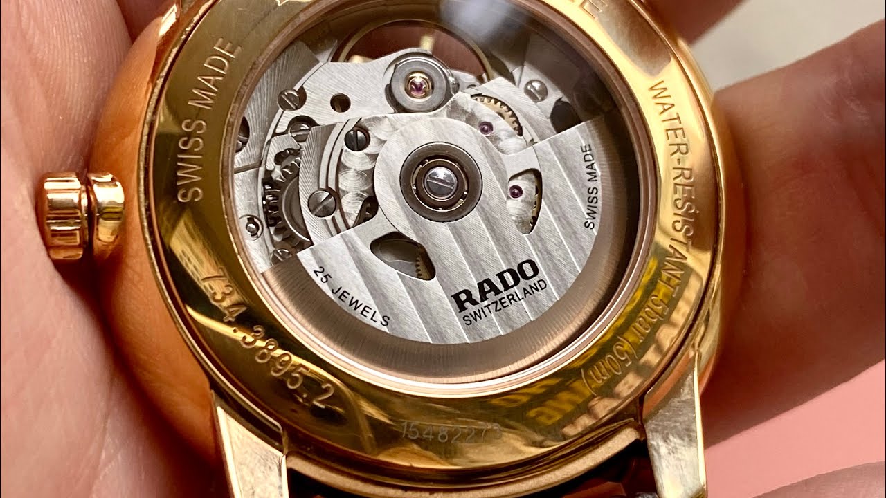 [ Độc Đáo - Đẹp] Mặt Đen Siêu Nét -Rado Coupole OpenHeart R22895165 |zl ...