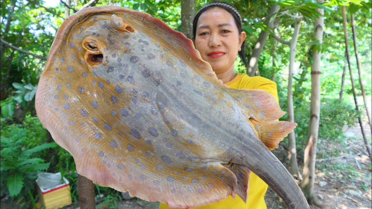 Crispy Stingray Cooking Recipe - Simple Life Cooking - YouTube